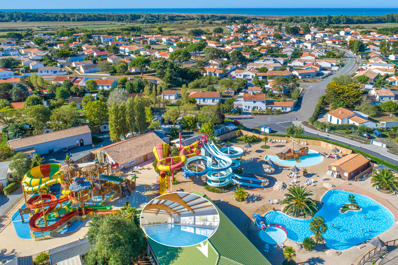 Camping Les Dauphins Bleus - CAPFUN en GIVRAND, Pays de la Loire