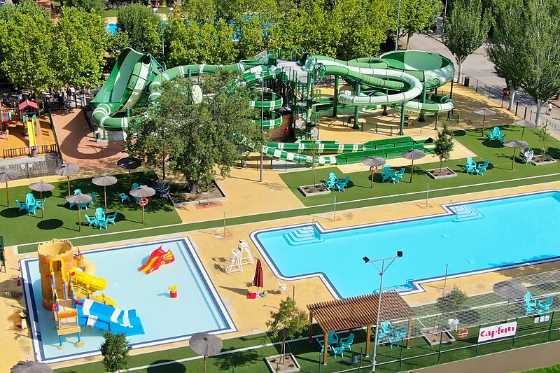 Camping El Escorial en El Escorial – Parque acuático | CAPFUN