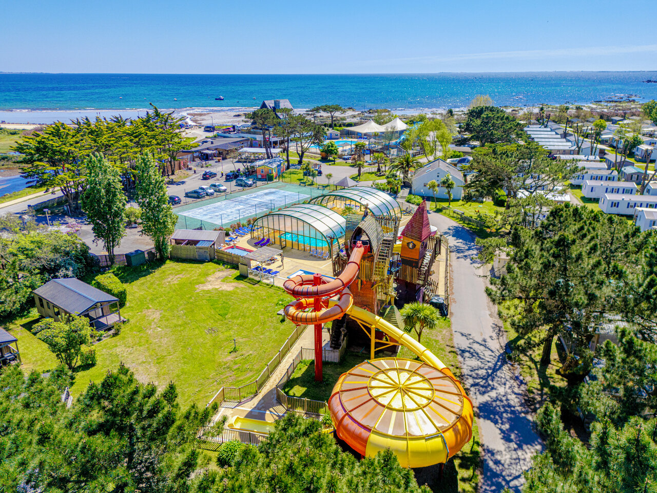 Camping Le Grand Large - CAPFUN en FOUESNANT, Bretaña