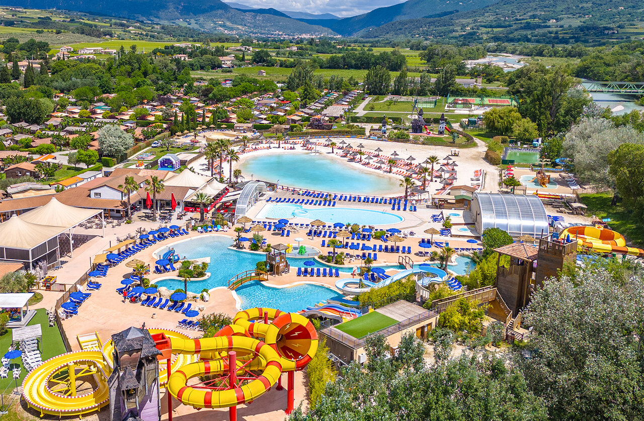 Camping Le Sagittaire - CAPFUN en VINSOBRES, Rhone Alpes